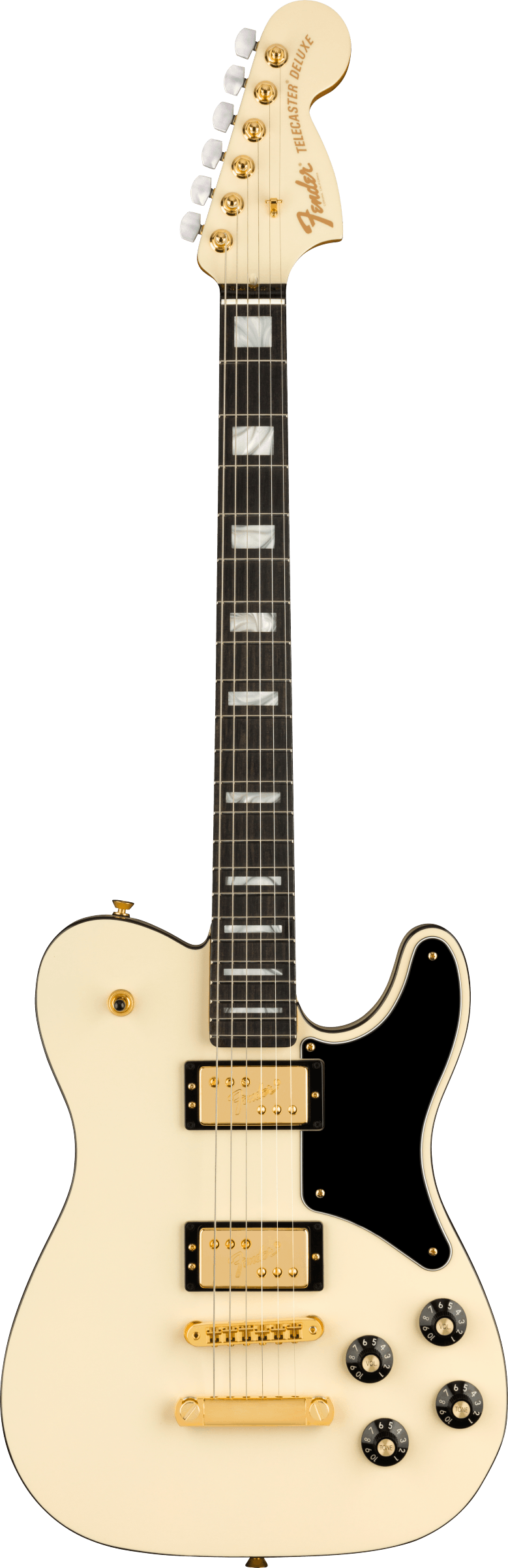 Fender PARALLEL UNIVERSE VOL II TROUBLEMAKER TELE® DELUXE Olympic White ...