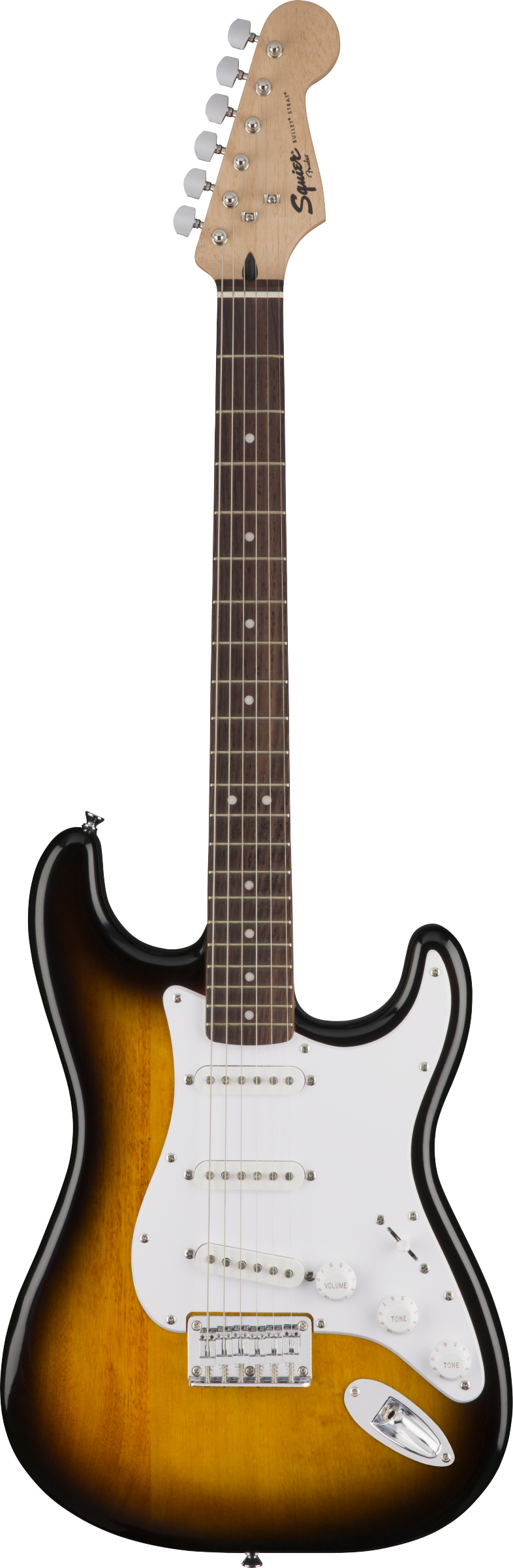 Squier Bullet® Stratocaster® HT, Laurel Fingerboard, Brown Sunburst ...