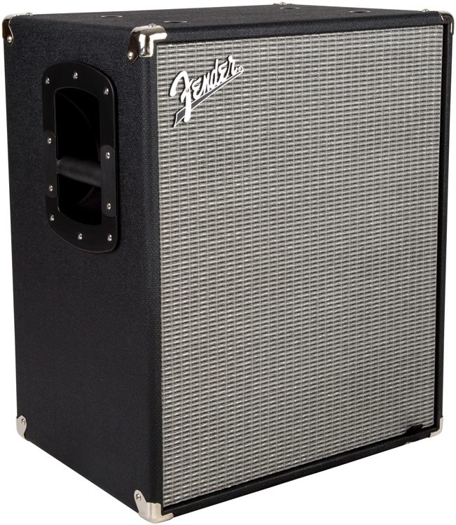 Fender Rumble 210 2x10" 700-watt Bass Cabinet - Silver Grille - Swing ...