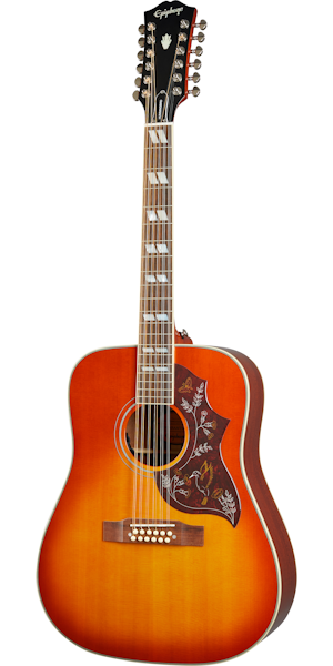 Epiphone Hummingbird 12-String Aged Cherry Sunburst Gloss - Swing City ...