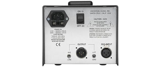 Universal Audio SOLO/610 CLASSIC TUBE PREAMPLIFIER & DI BOX - Swing ...